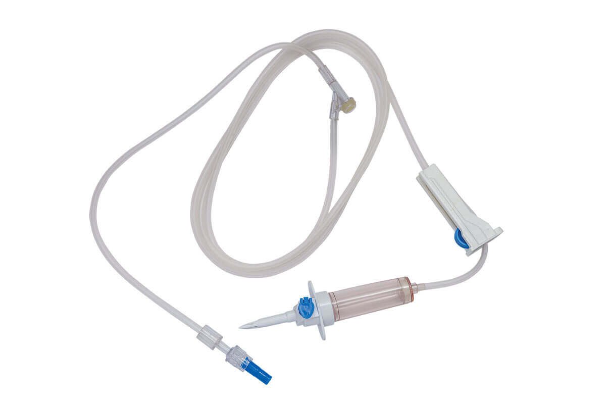 I.V. Set With Bulb Latex - Medivac Surgical Pvt. Ltd.